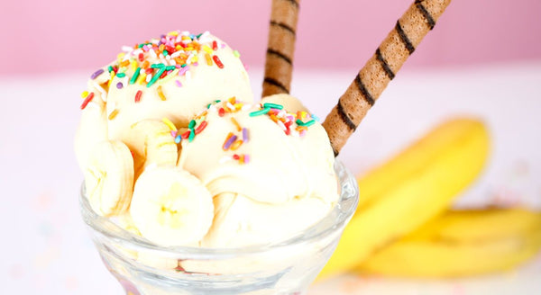 Banana Ice Cream Recipe with Pochacco | Sanrio