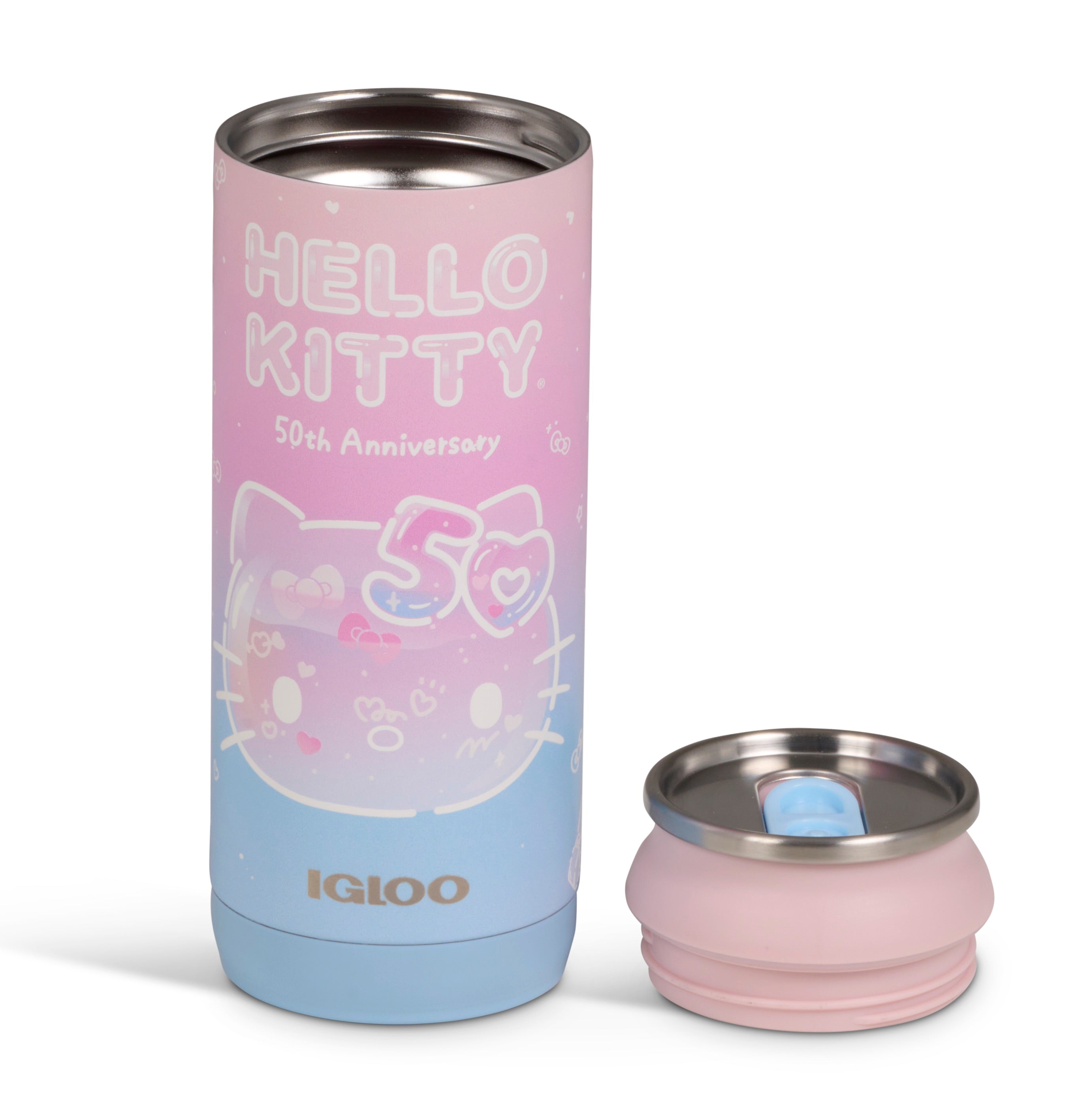 Hello Kitty x Igloo 50th Anniversary 16oz Stainless Steel Can