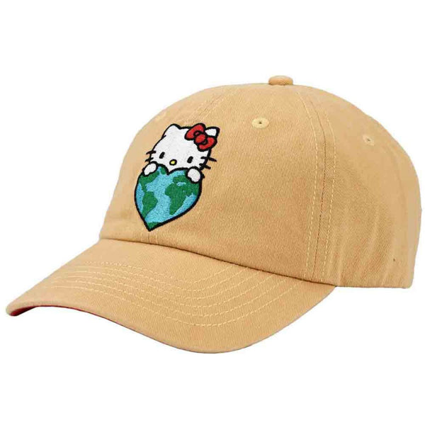 Hello Kitty I Love Earth Embroidered Hat