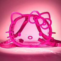 Hello Kitty Pink Clear Mini Backpack