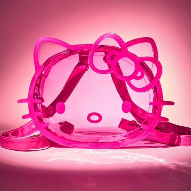 Hello Kitty Pink Clear Mini Backpack