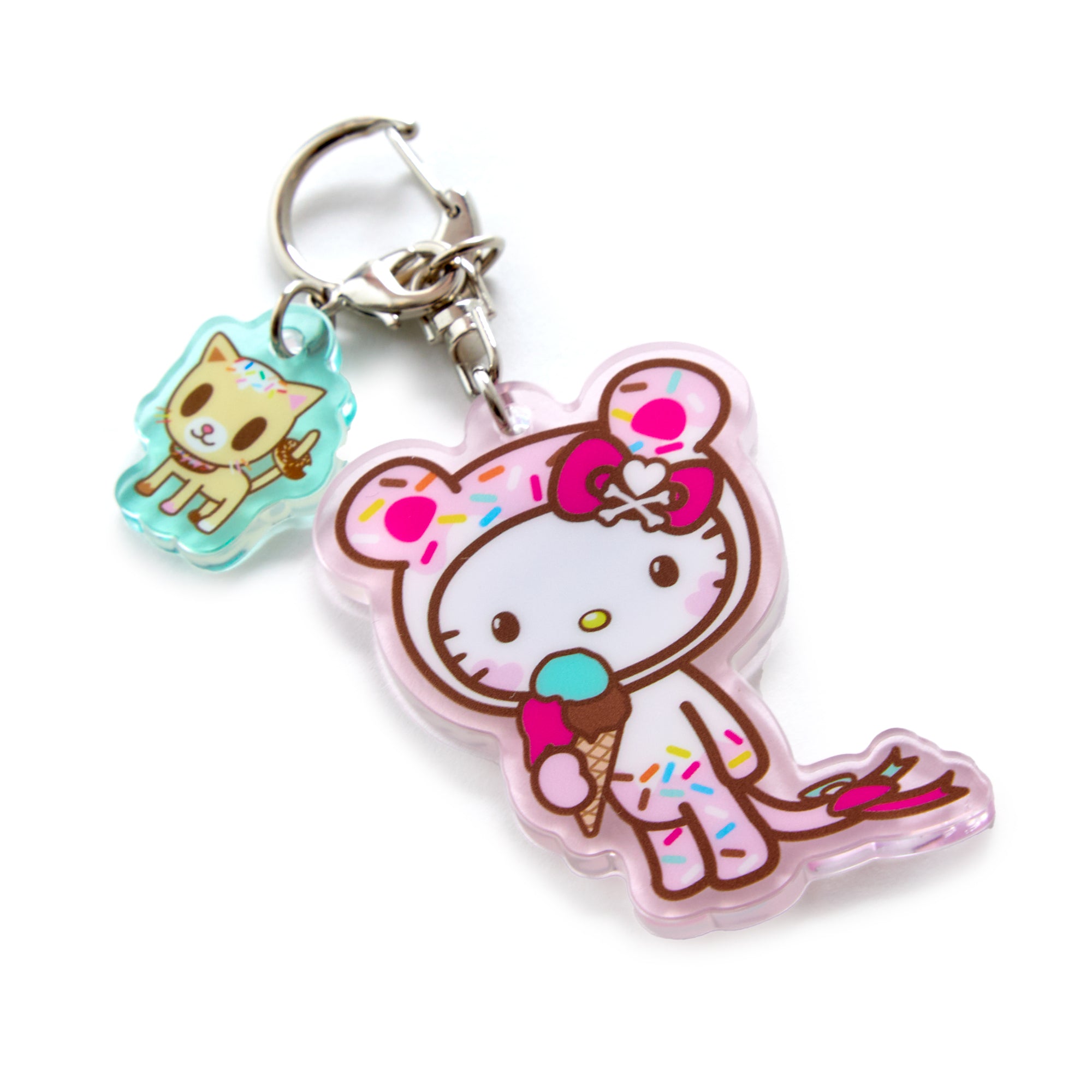 Hello Kitty x Tokidoki Keychain and Zipper Pull Duo (Kawaii Carnival)