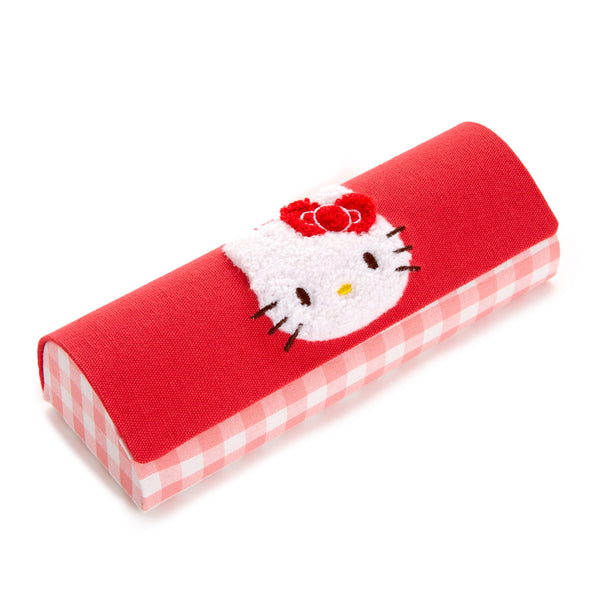 Hello Kitty Chenille Gingham Eyewear Case