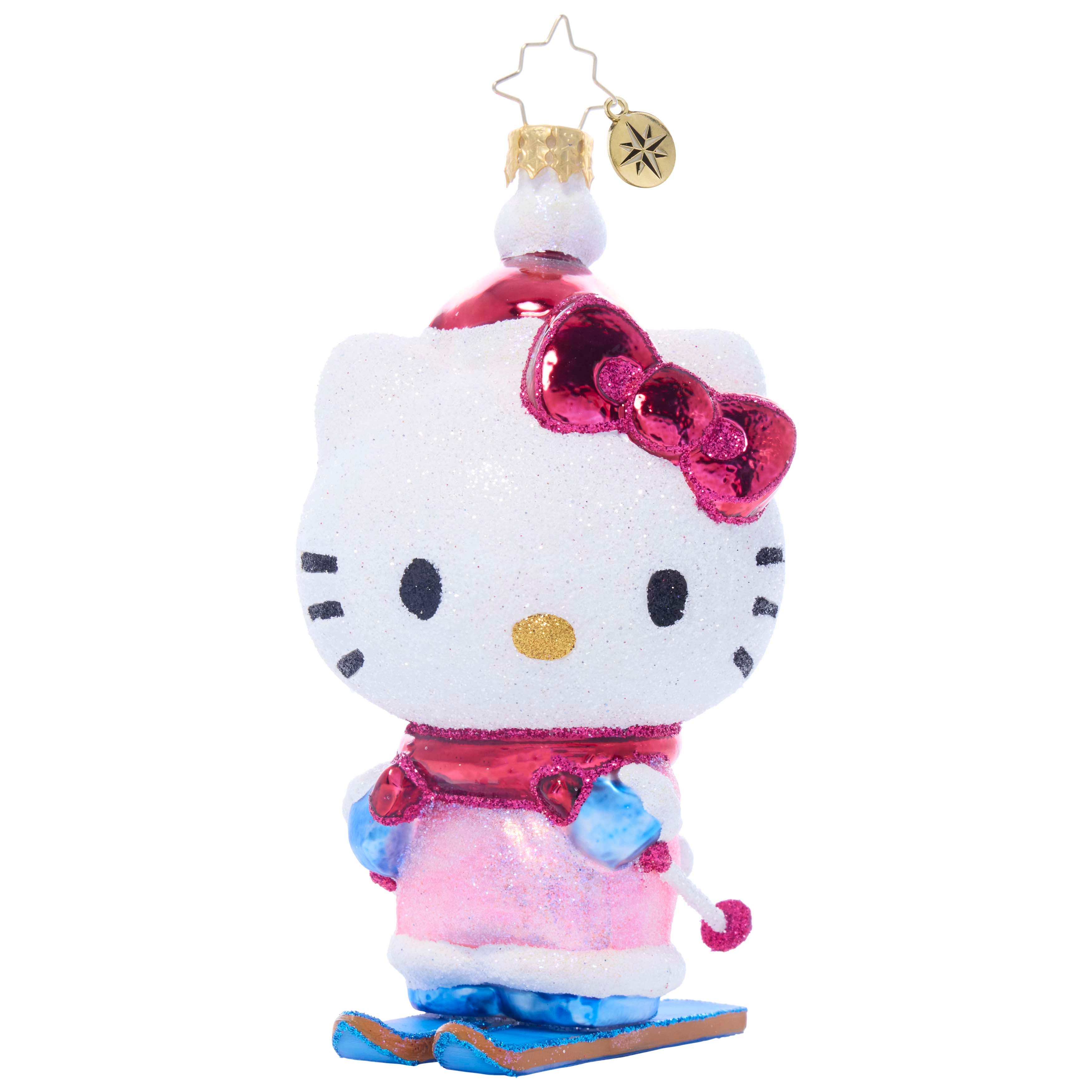 Hello Kitty x Christopher Radko Handmade Glass Ornament (Aspen Adventu