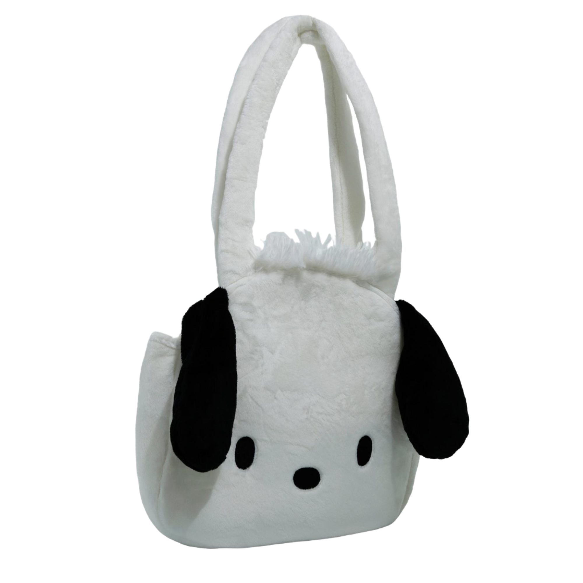 Pochacco Face Plush Tote Bag