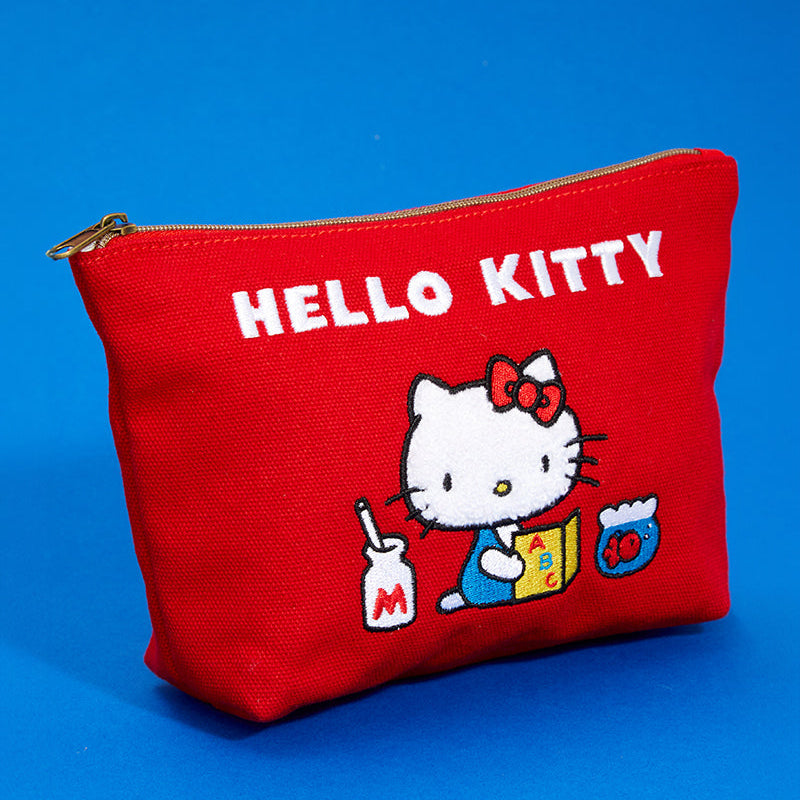 Hello Kitty Zipper Pouch (Red Classic Series)