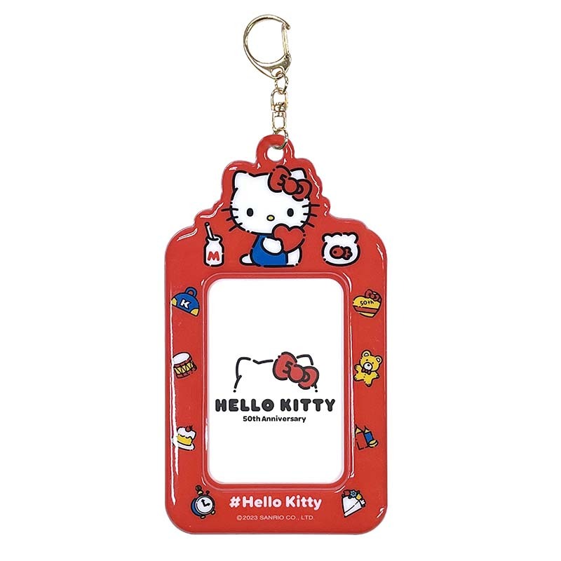 Hello Kitty Logo Red Pin Page