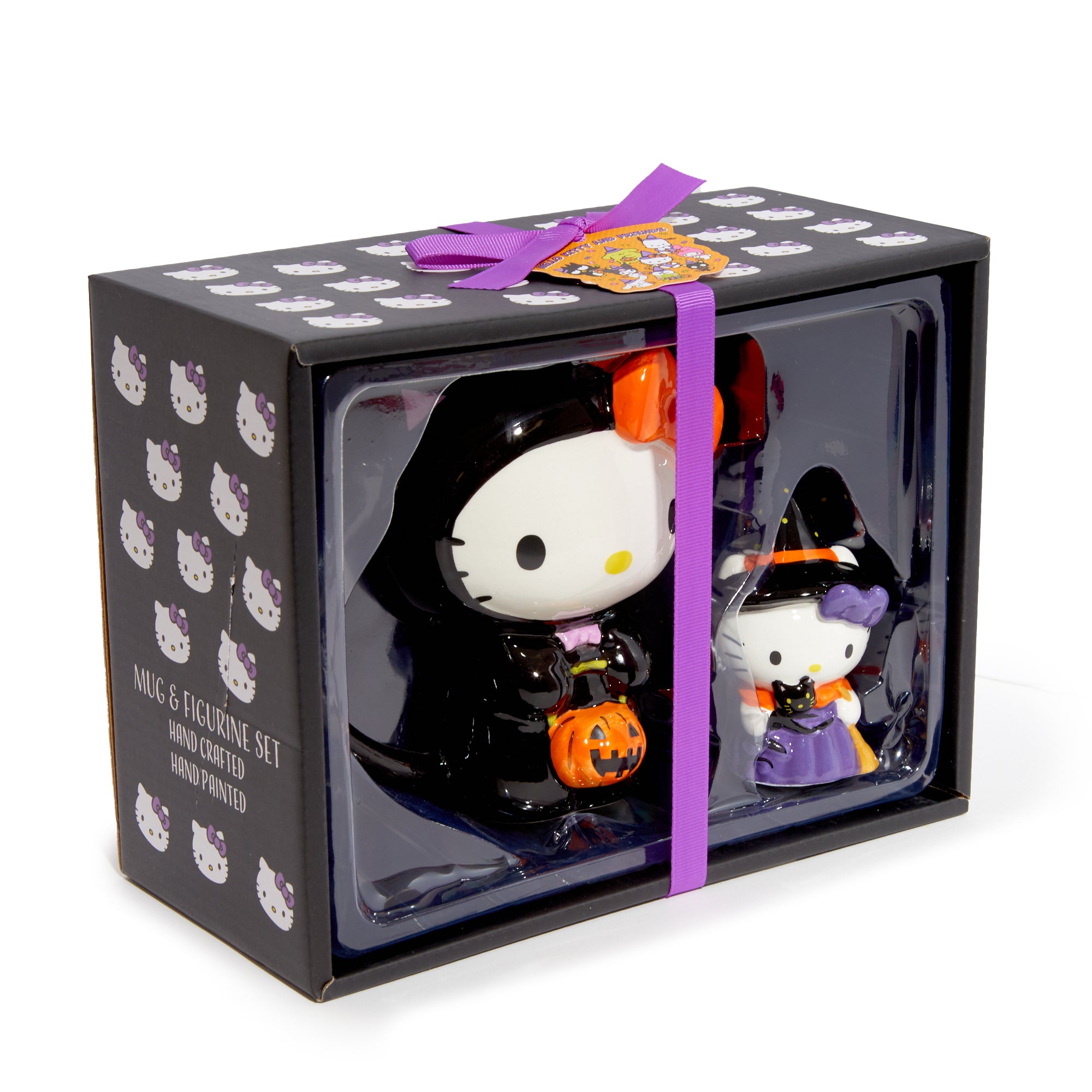 Hello Kitty Halloween Costume Ceramic Mug and Figurine Gift Set