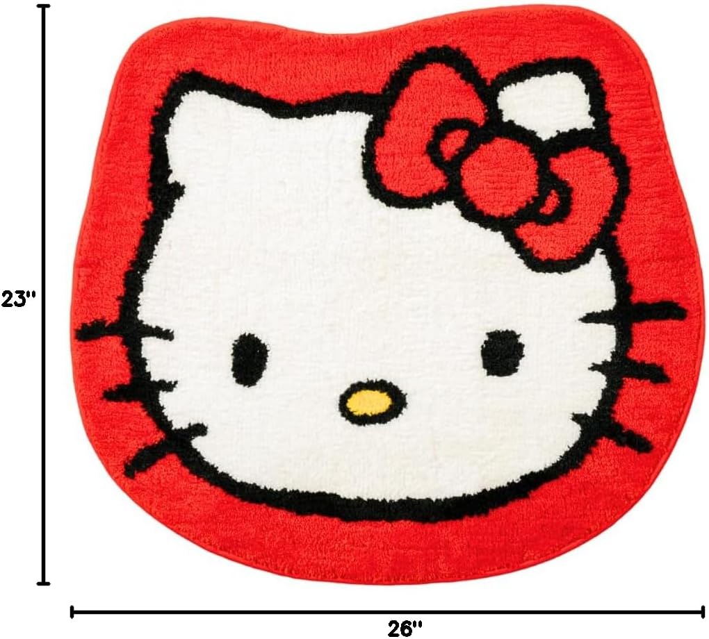 Hello Kitty Plush Bathroom Mat