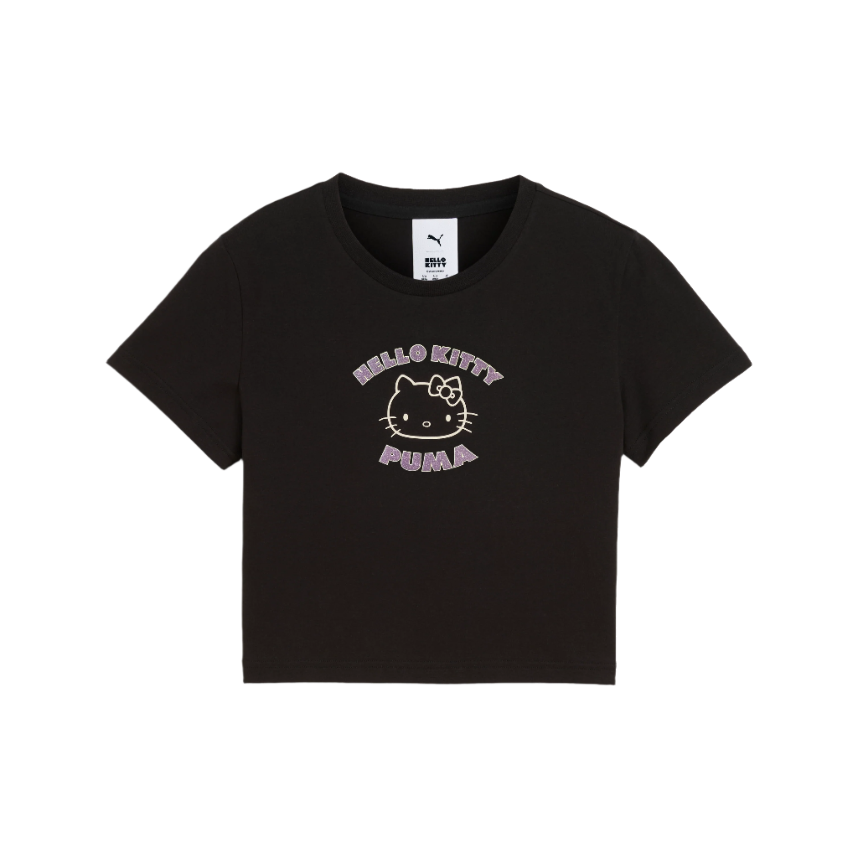Hello Kitty x PUMA Graphic Baby Tee (PUMA Black)