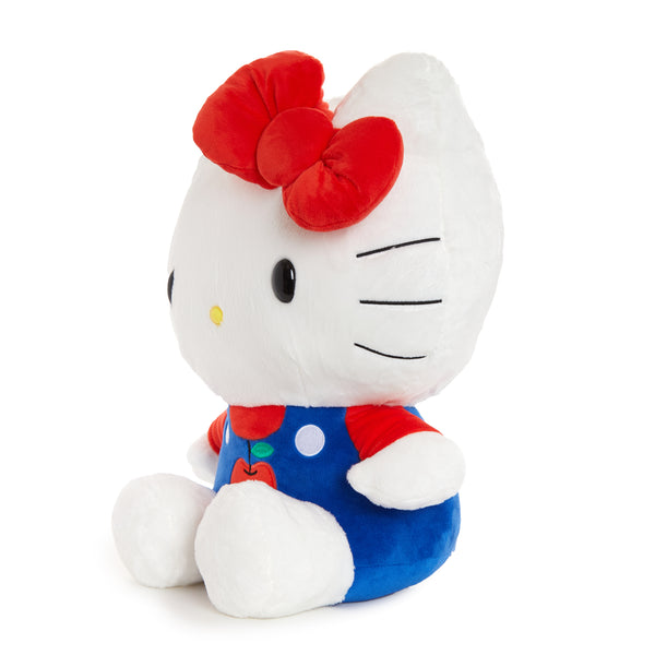 Hello Kitty 15" Blue Overalls Large Plush (Apples Series)