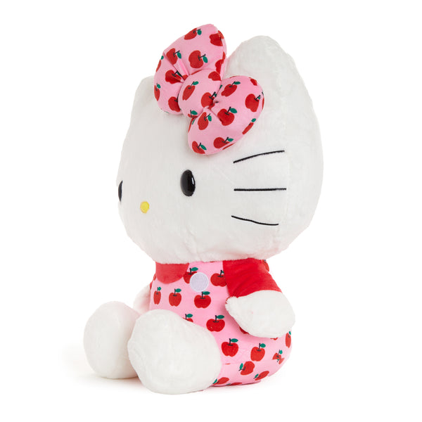 Hello Kitty 15" Pink Overalls Large Plush (Apples Series)
