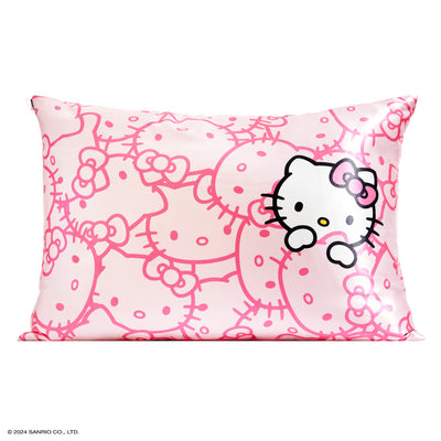 Hello Kitty x Kitsch Faces Pillowcase (Pink)