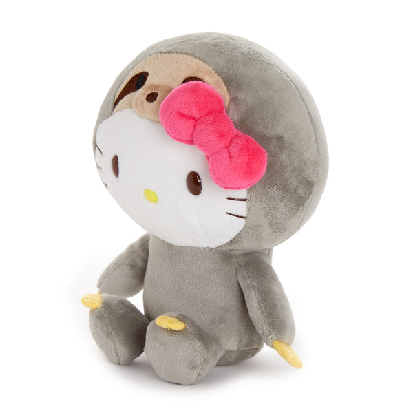 Hello Kitty 7" Sloth Plush (Tropical Animal Series)
