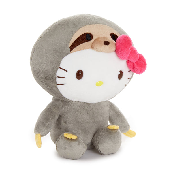 Hello Kitty 7" Sloth Plush (Tropical Animal Series)