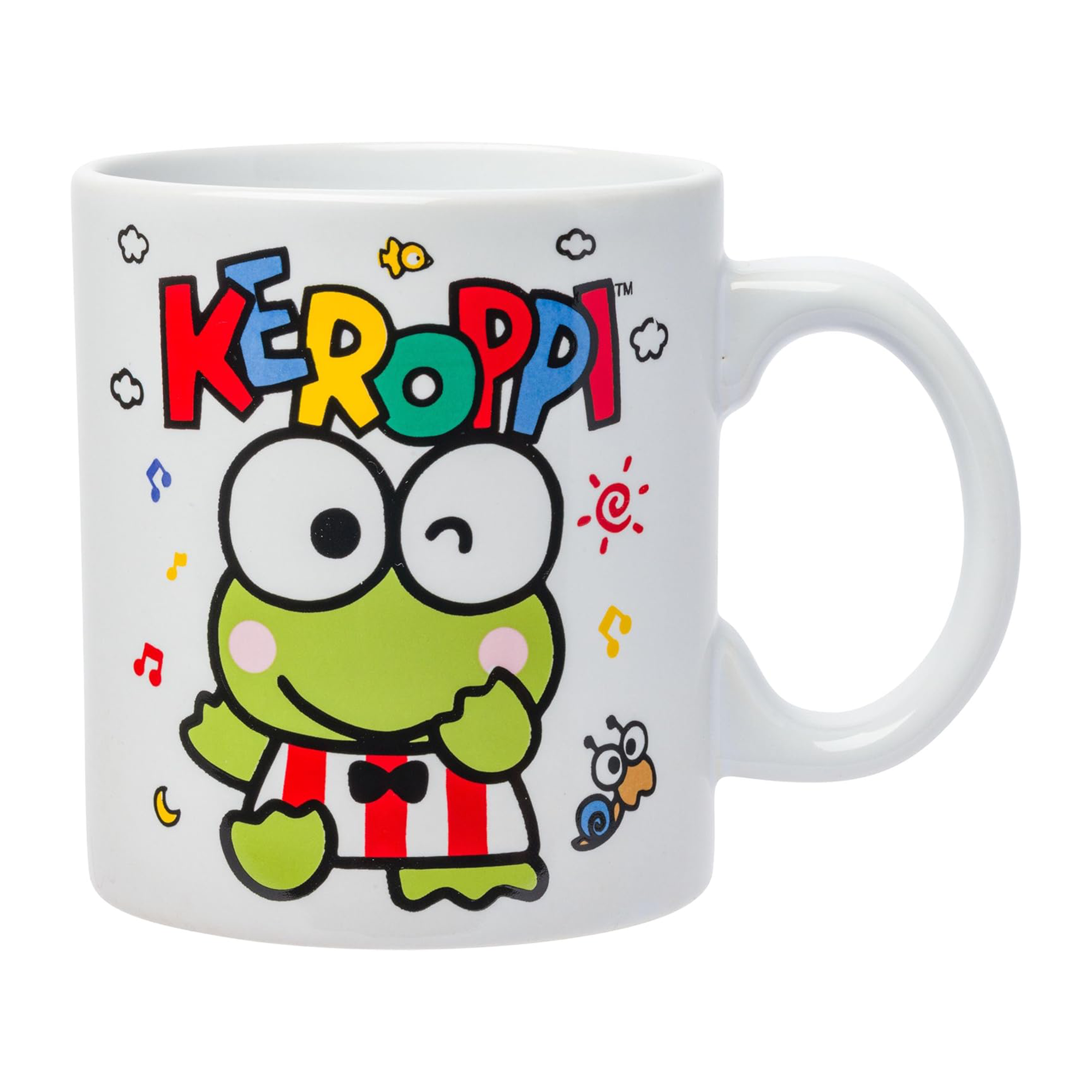 Cara De Keroppi Sanrio Keroppi 3D Sculpted Ceramic Mug By Bioworld
