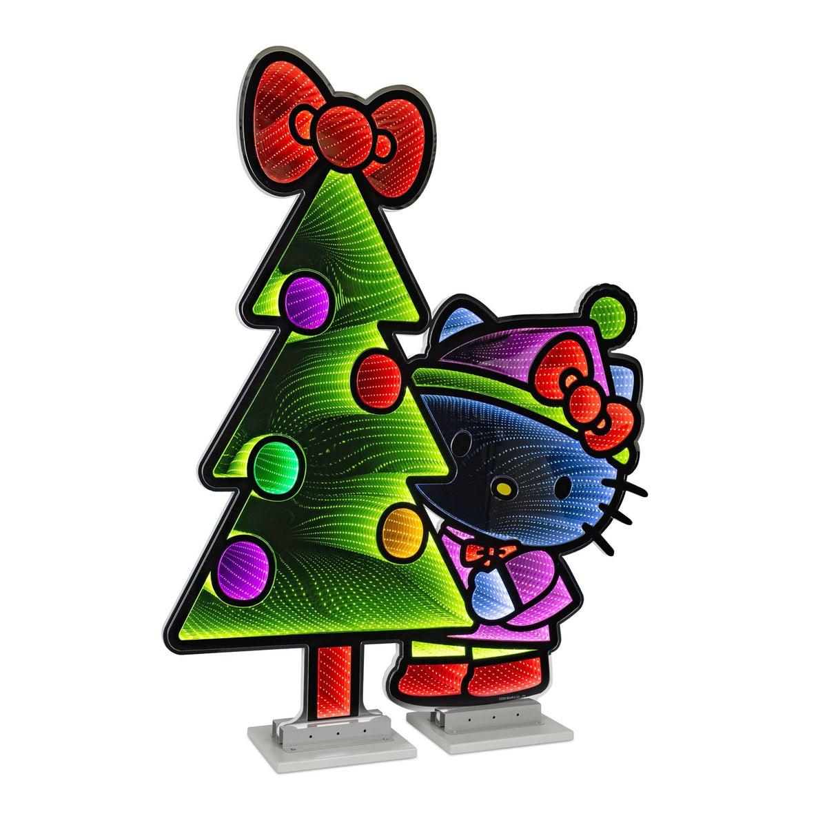 Hello Kitty 47" Christmas Tree Ekkolight Infinity Light