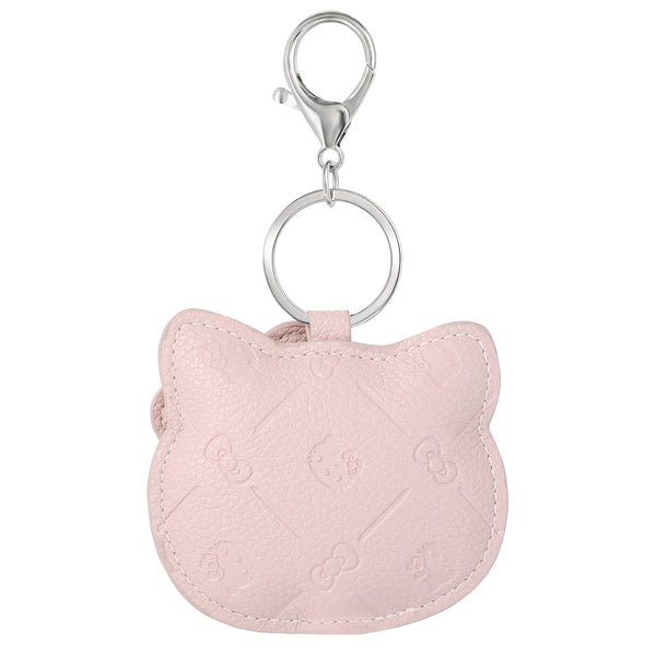 Hello Kitty Debossed Keychain (Pink)