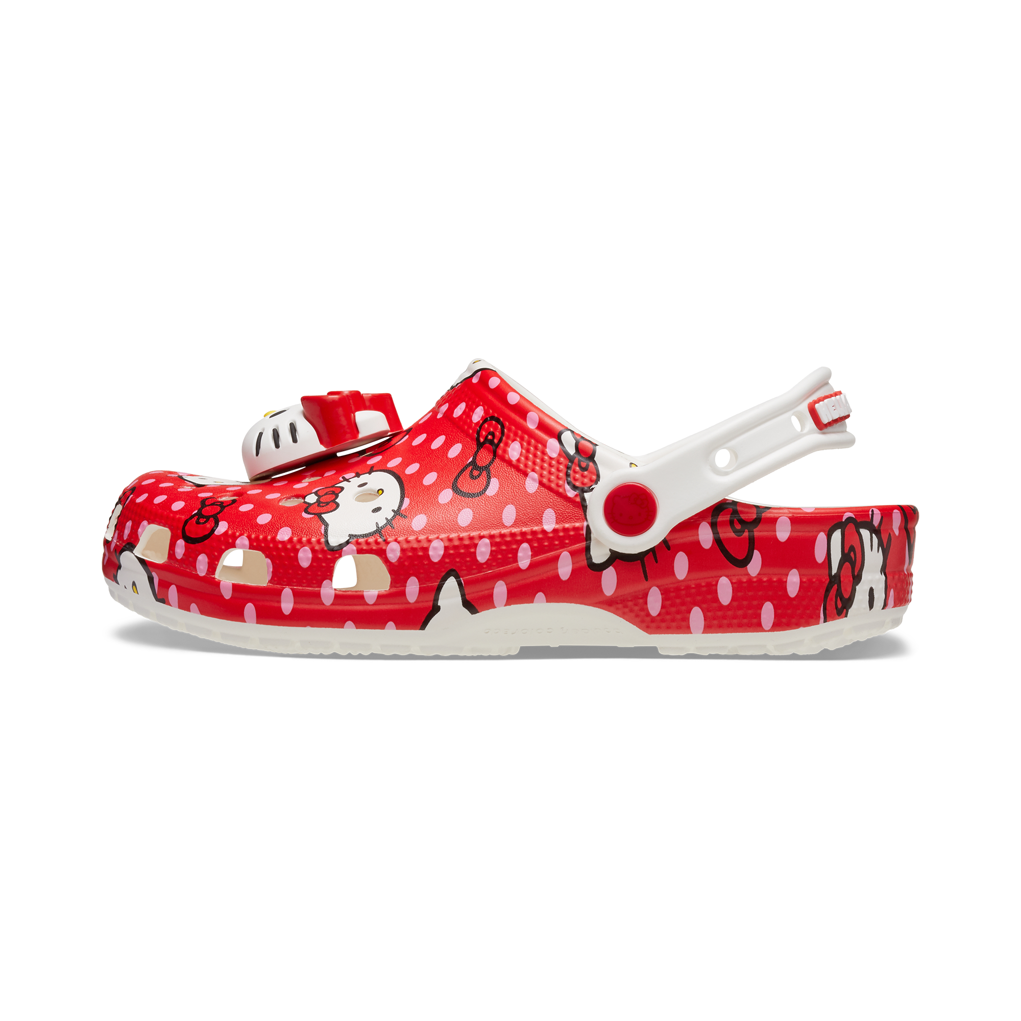 Hello Kitty x Crocs Adult Red Classic Clog
