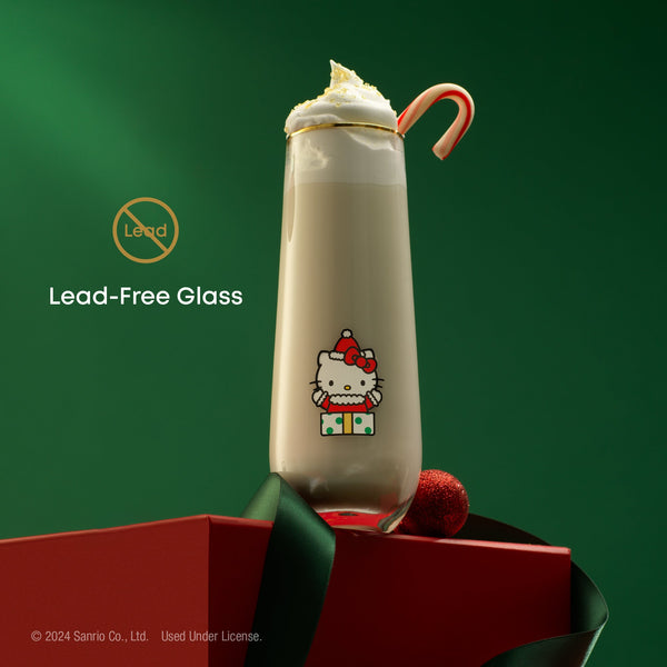 Hello Kitty and Friends Holiday Stemless Flutes