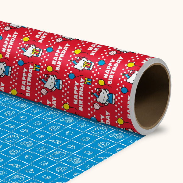 Hello Kitty x Studio Oh! Retro Red Reversible Gift Wrap
