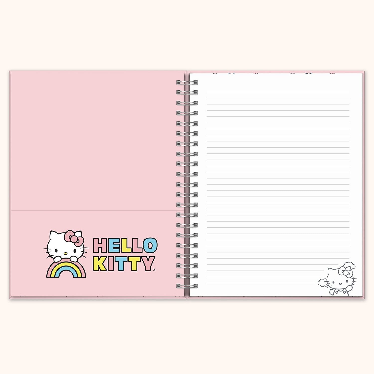 Hello Kitty x Studio Oh! Classic Pink Extra-Large Spiral Notebook