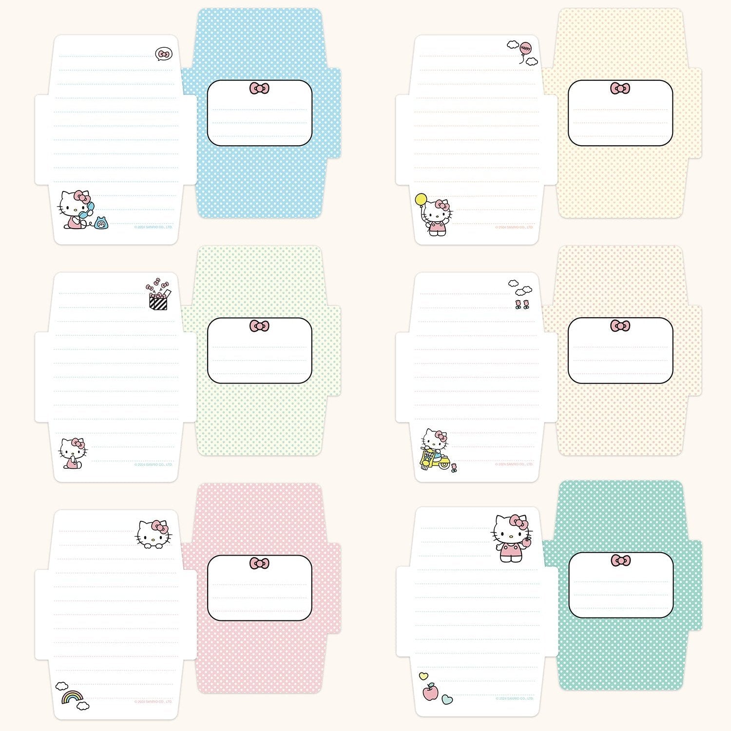 Hello Kitty x Studio Oh! Classic Pink Mini Memo with Stickers