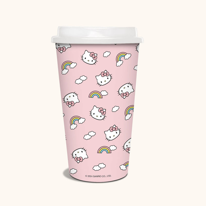 Hello Kitty x Studio Oh! Rainbow Skies Paper Hot Cups