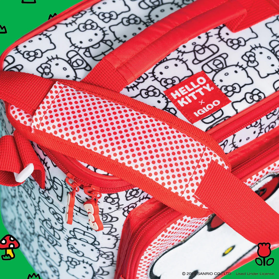 Hello Kitty x Igloo Classic Square Lunch Cooler Bag (Red)