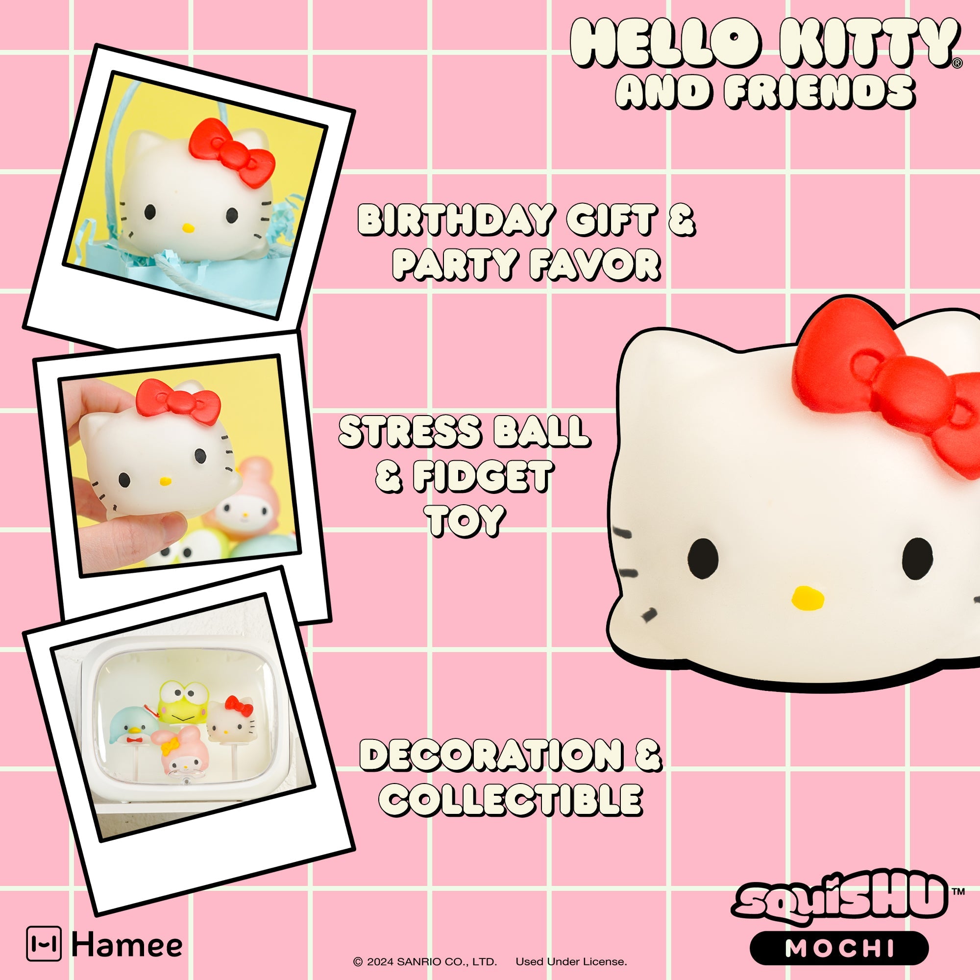 Hello Kitty Mochi SquiSHU (Series 2)