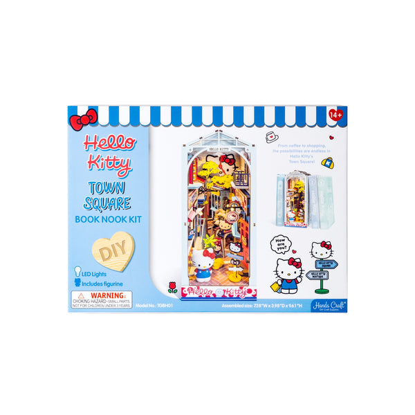 Hello Kitty Town Square DIY Book Nook Kit