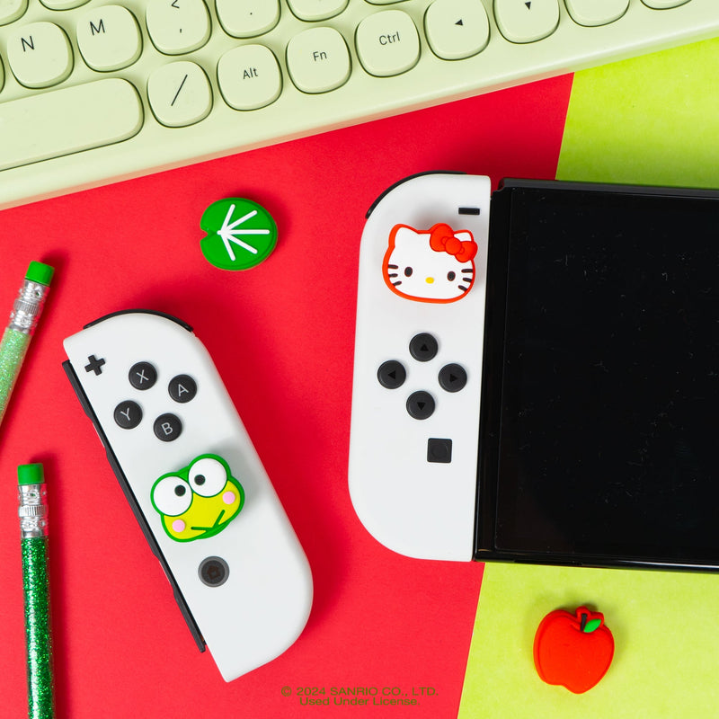 Hello Kitty and Friends Nintendo Switch Grip Caps (Hello Kitty + Kerop