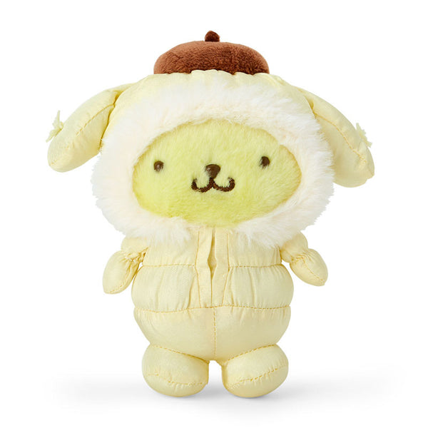 Pompompurin Plush Mascot Keychain (Winter Snowsuit Series)