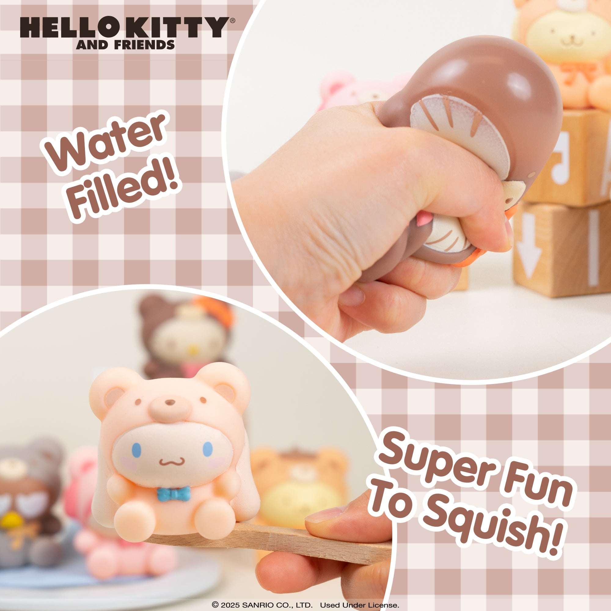 Hello Kitty and Friends Latte Bear Capsule Squishies (Series 7)