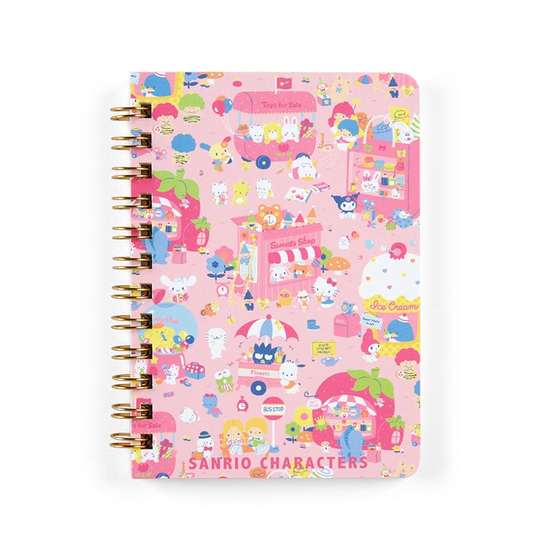 Sanrio Characters Compact Ruled Notebook