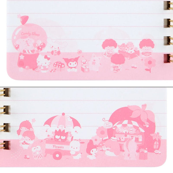 Sanrio Characters Compact Ruled Notebook