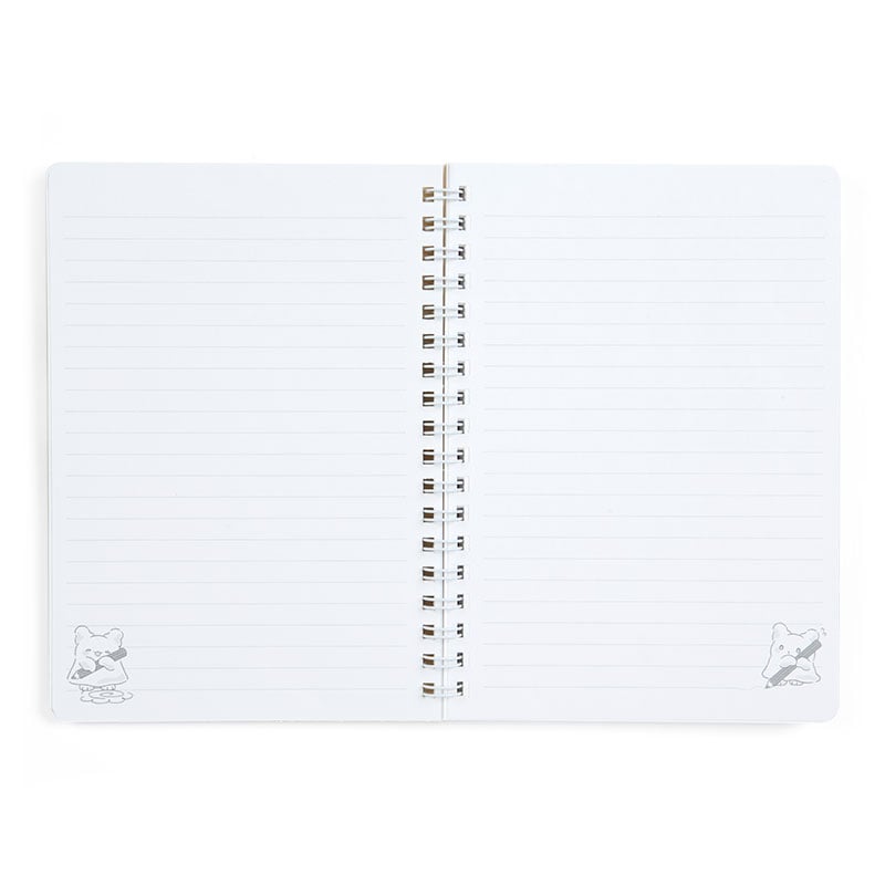 Hanamaruobake Lined Notebook (Elastic Closure)