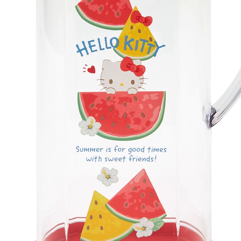 Hello Kitty Acrylic Water Pitcher (Summer Weather)