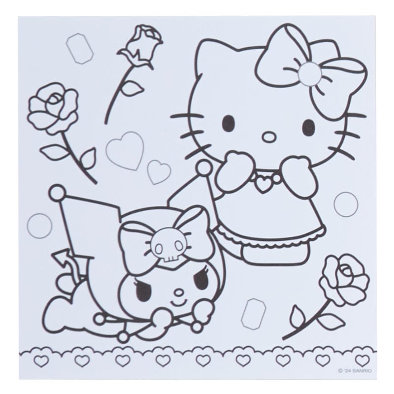 Sanrio Characters Mini Coloring & Sticker Set