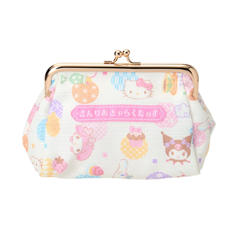 Sanrio Characters Kiss Lock Pouch (Retro Pastel Series)