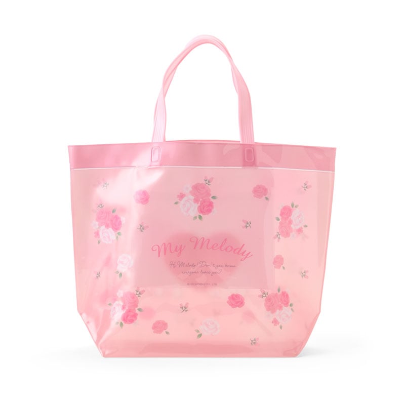 My Melody Clear Vinyl Tote Bag